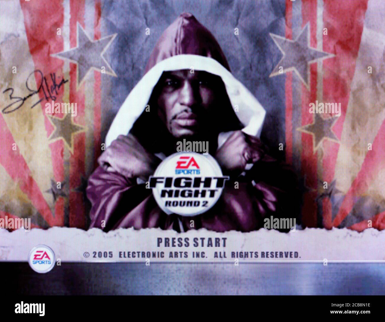 Fight Night Round 2 - Nintendo Gamecube Videogame - Editorial use only ...