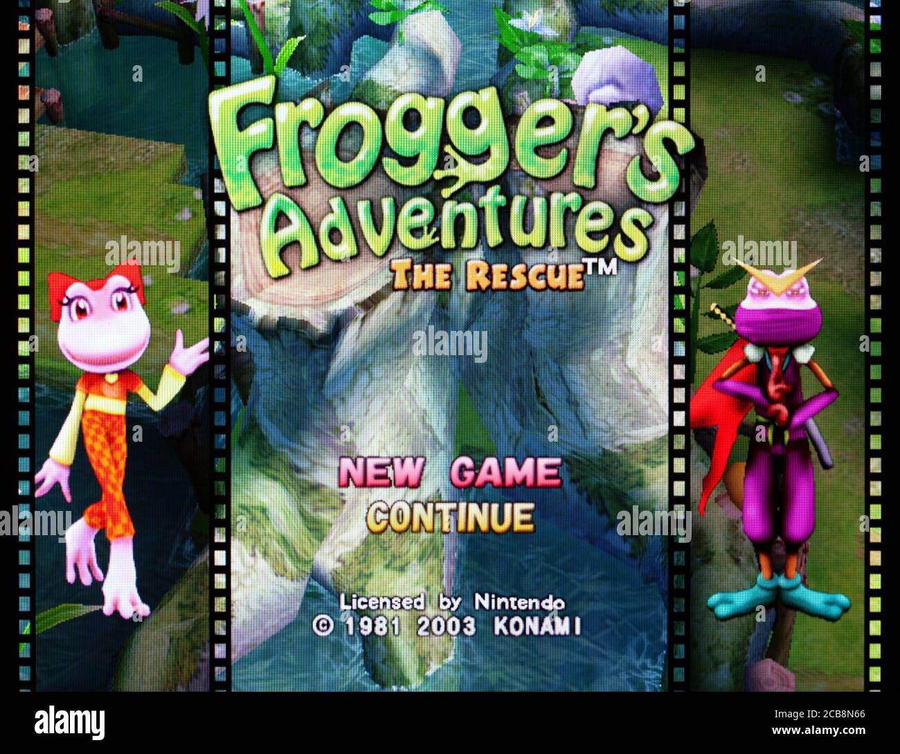 Frogger's Adventures The Rescue - Nintendo Gamecube Videogame - Editorial use only Stock Photo ...