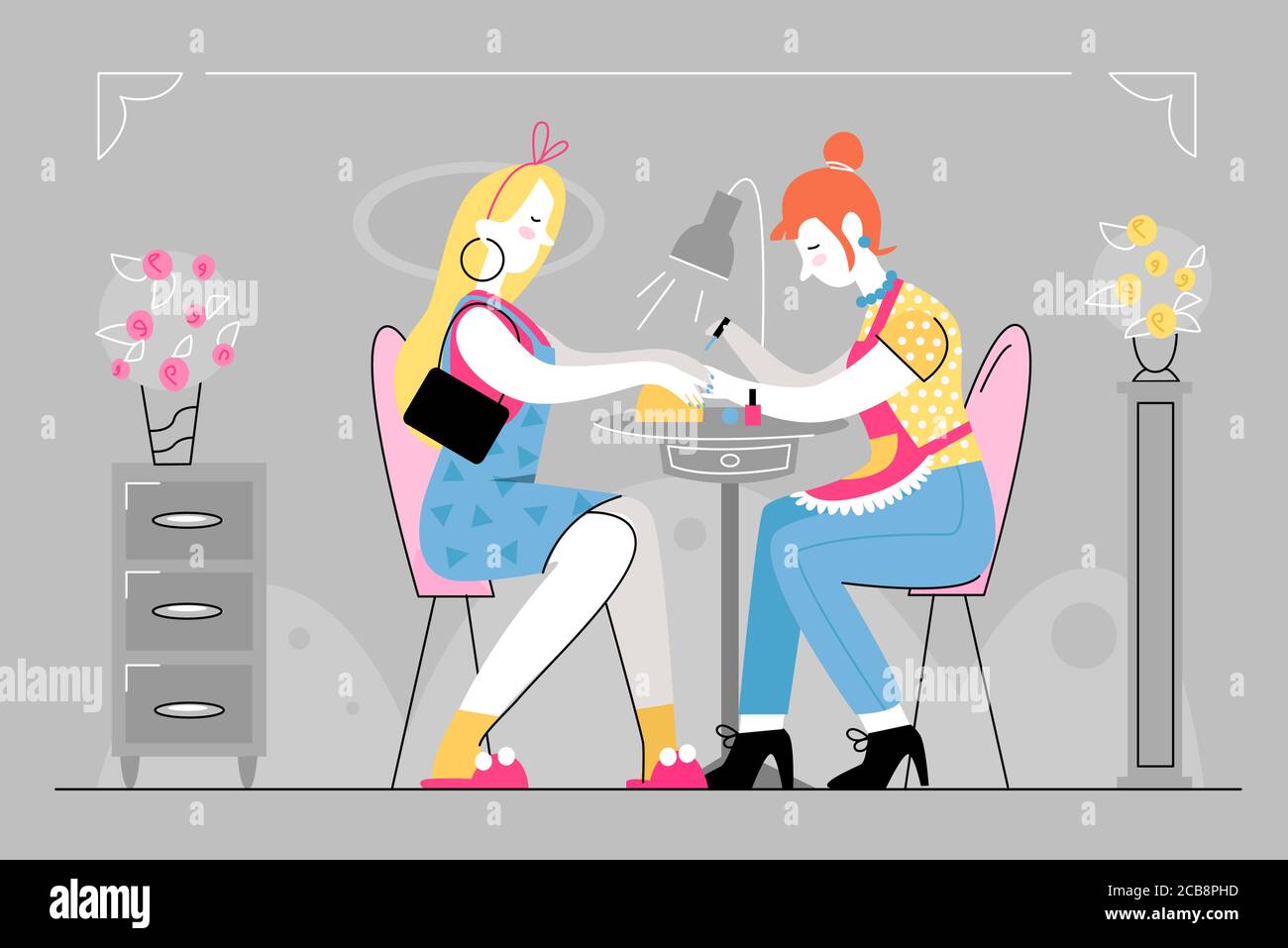 Polishing procedure Stock Vector Images - Alamy