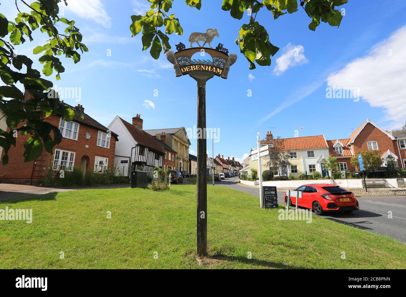 Village houses debenham suffolk england hi-res stock photography and ...