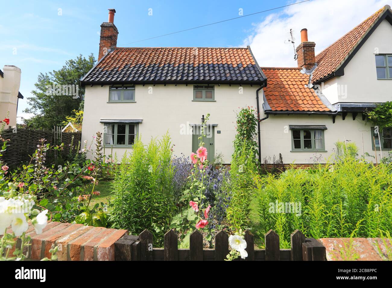 Debenham, a pretty village in rural Suffolk, in East Anglia, England ...