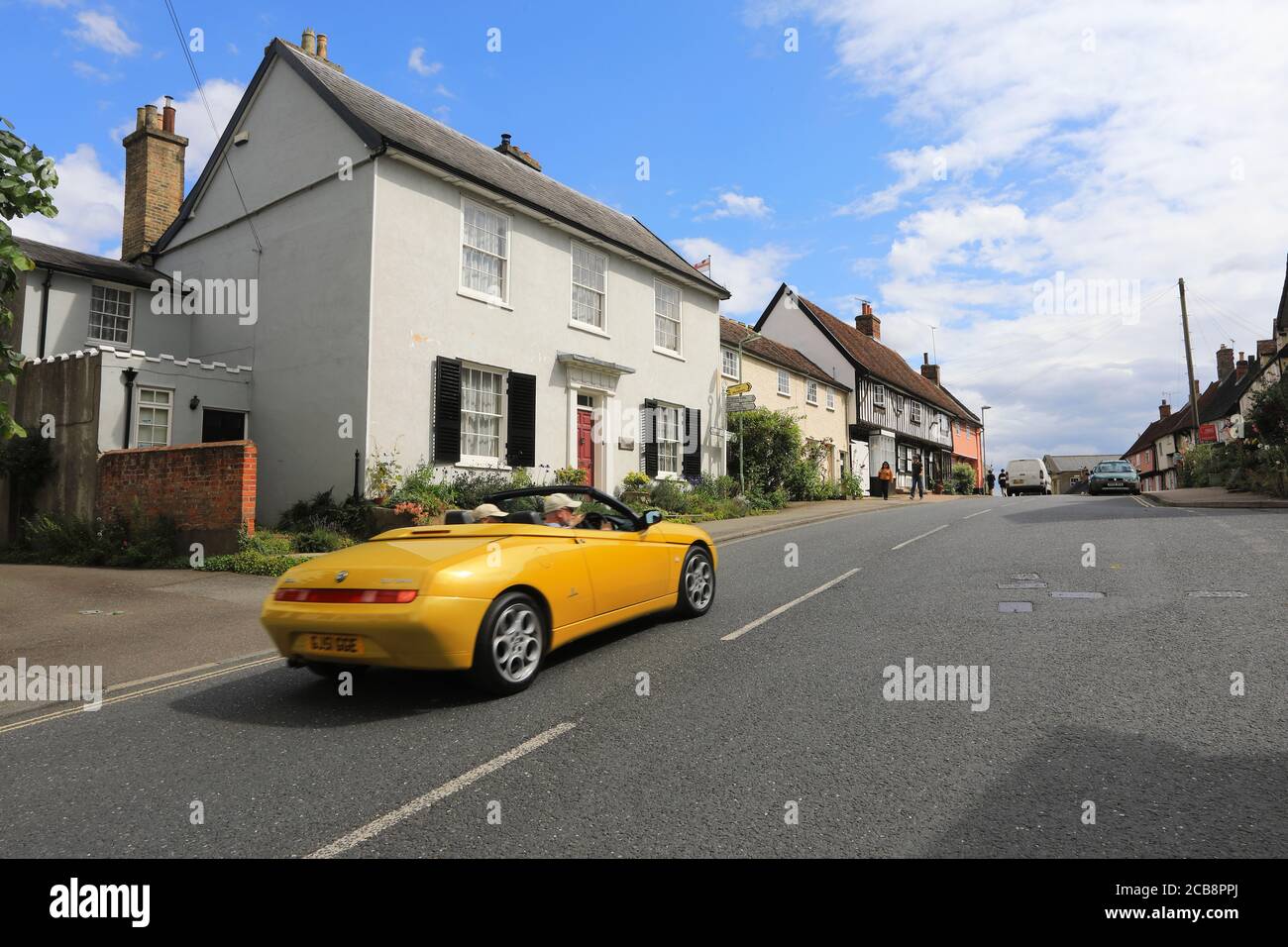 Debenham, a pretty village in rural Suffolk, in East Anglia, England ...