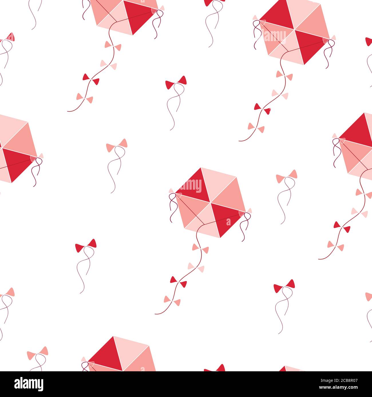 pink kites seamless pattern vector Stock Vector Image & Art - Alamy