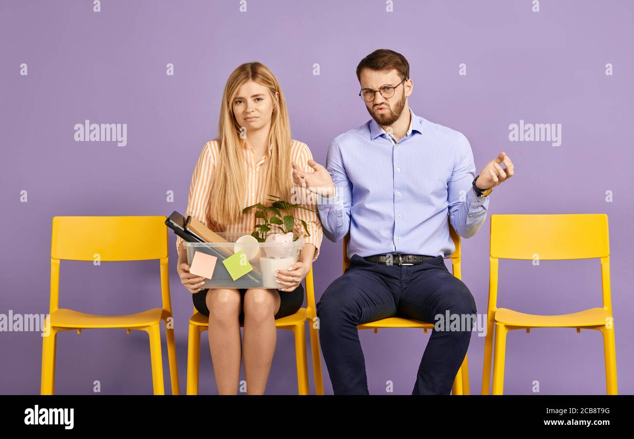 Woman embarrassed by man hi-res stock photography and images - Alamy