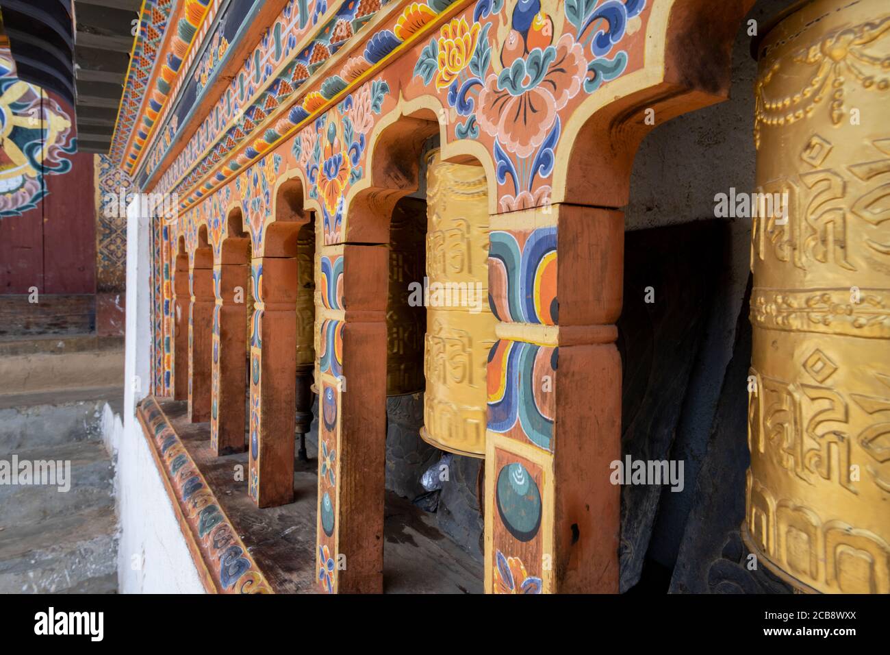 Bhutan, Wangdue Phodrang District, Gangtey Monastery aka Gangtey Goenpa ...