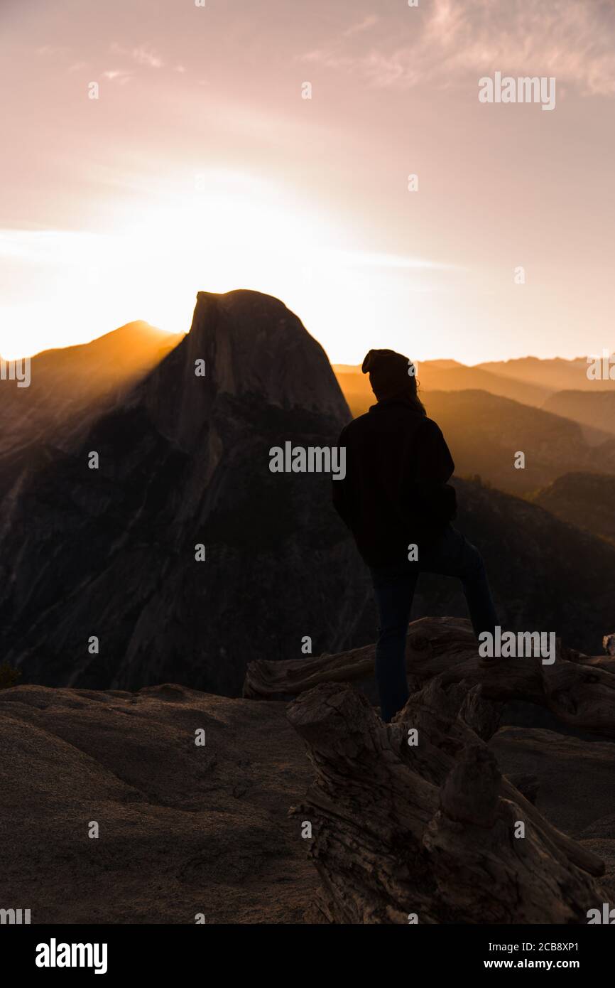 Yosemite glacier point sunrise hi-res stock photography and images - Alamy