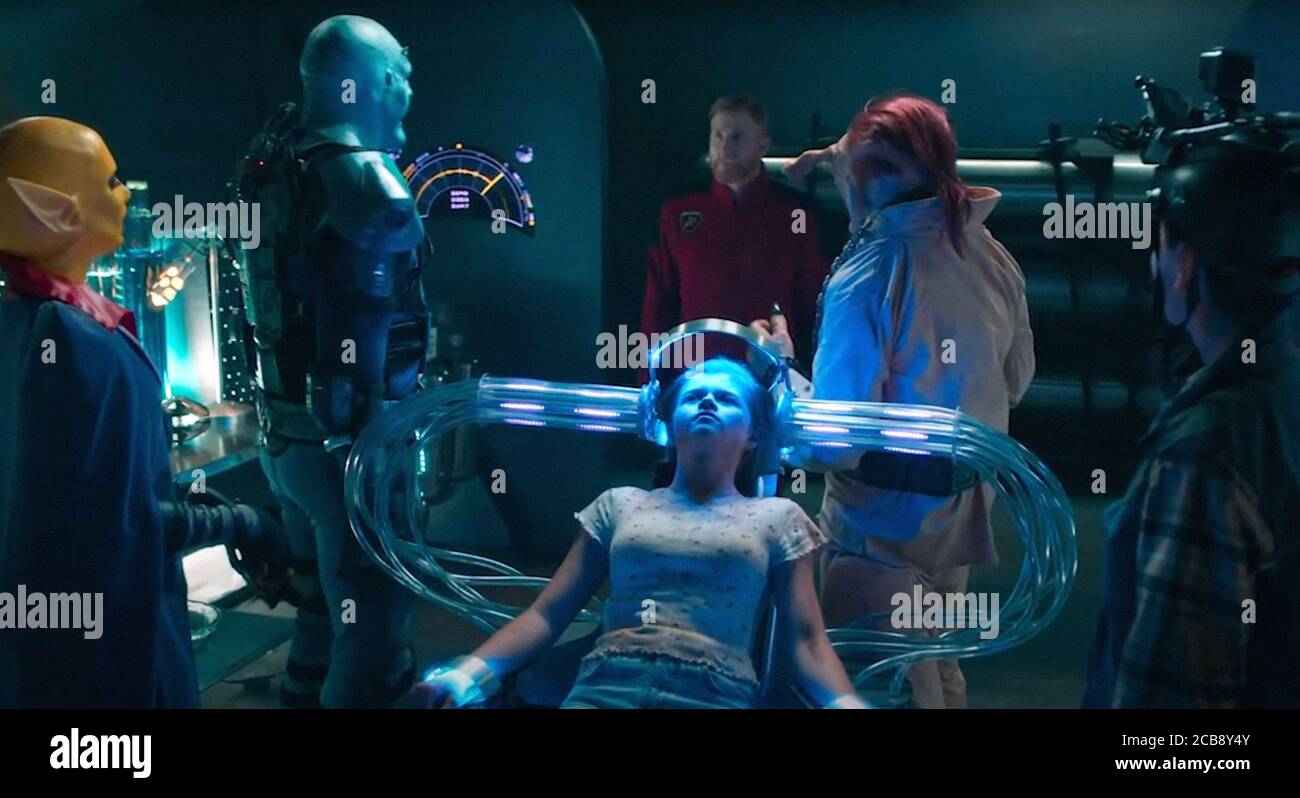 ALIENS STOLE MY BODY, bottom center: Lauren McNamara; standing from ...