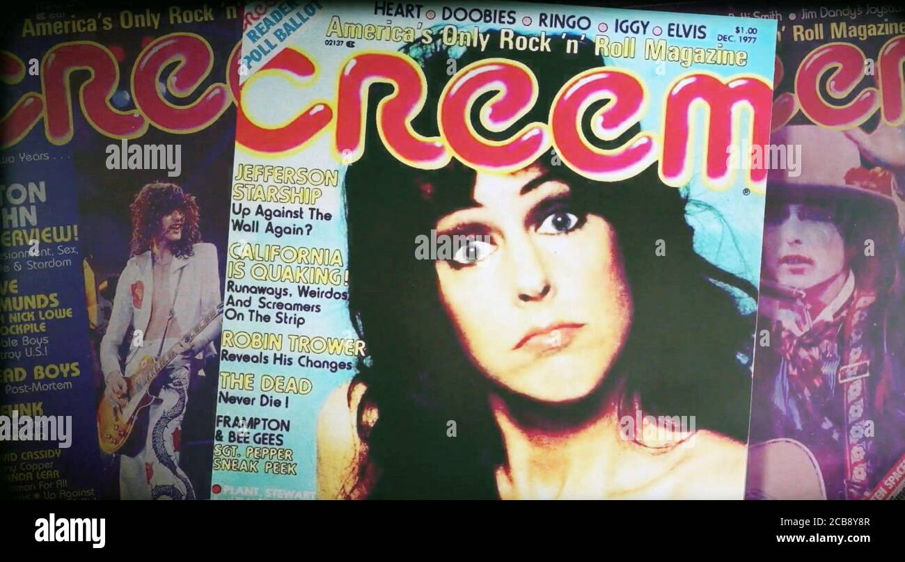 CREEM: AMERICA S ONLY ROCK N ROLL MAGAZINE, 1970s Creem covers, from ...