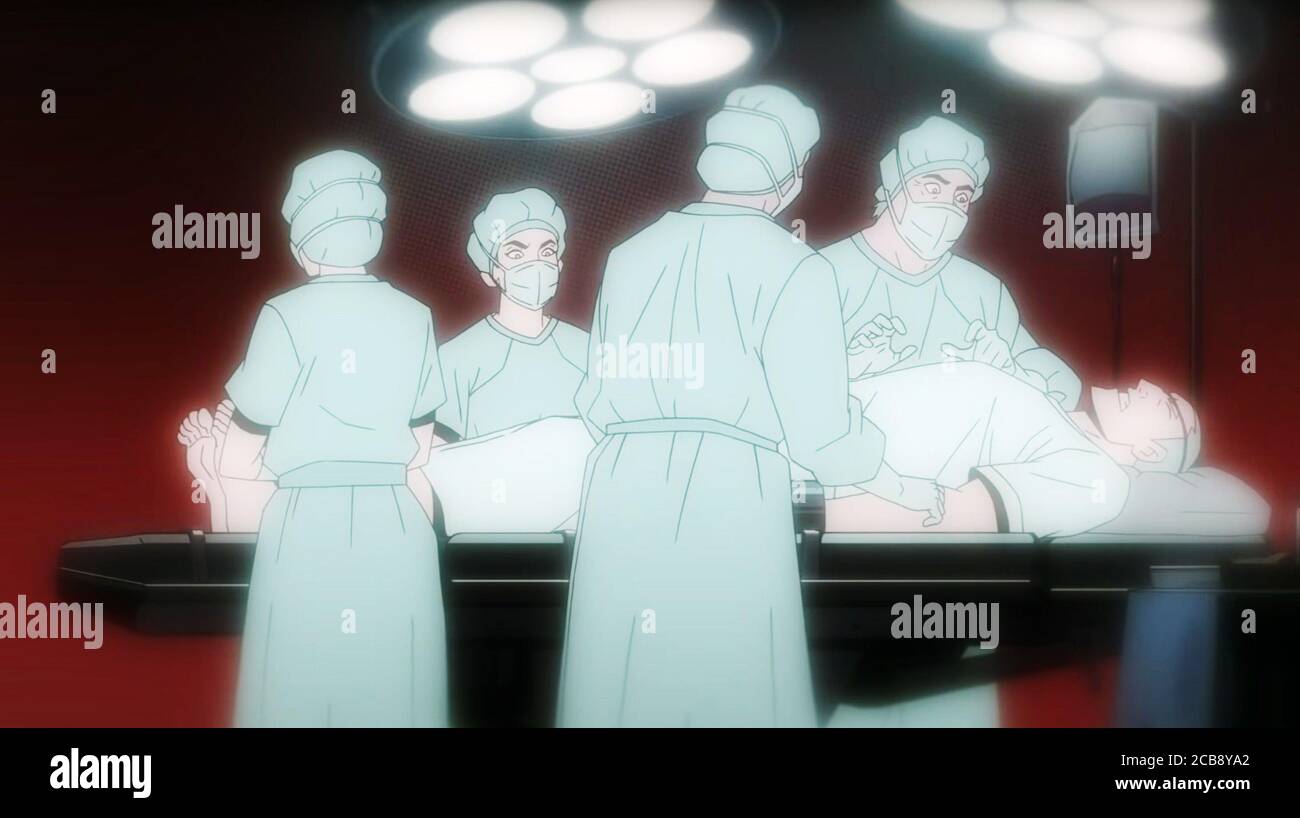 DEATHSTROKE: KNIGHT & DRAGONS THE MOVIE, from left: Nurse (voice: Panta ...