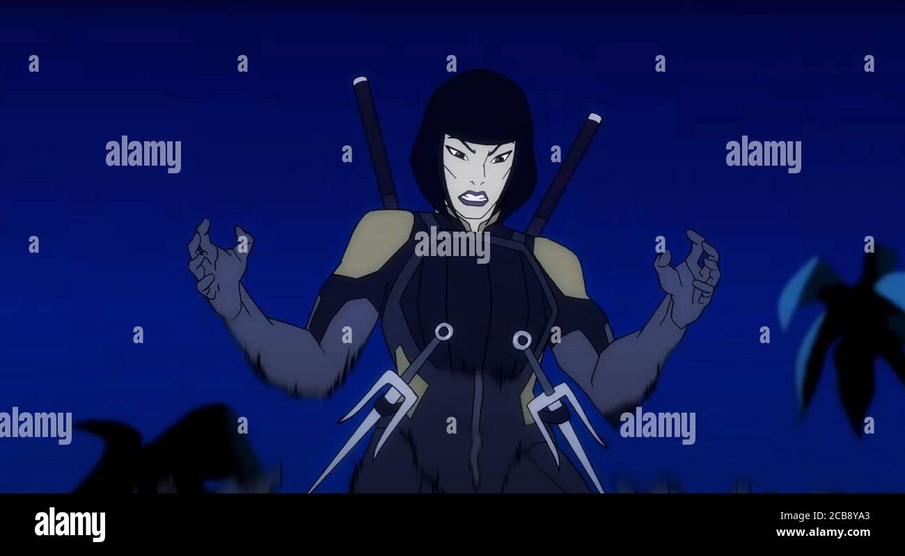 DEATHSTROKE: KNIGHT & DRAGONS THE MOVIE, Lady Shiva (voice: Panta ...