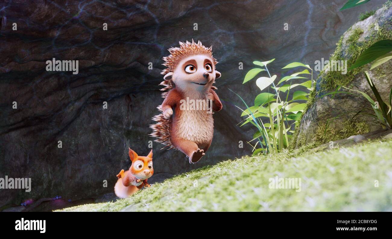 LATTE & THE MAGIC WATERSTONE, from left: Tjum, Latte, 2019. © Netflix ...