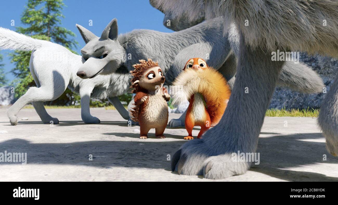 LATTE & THE MAGIC WATERSTONE, center from left: Latte, Tjum, 2019 ...