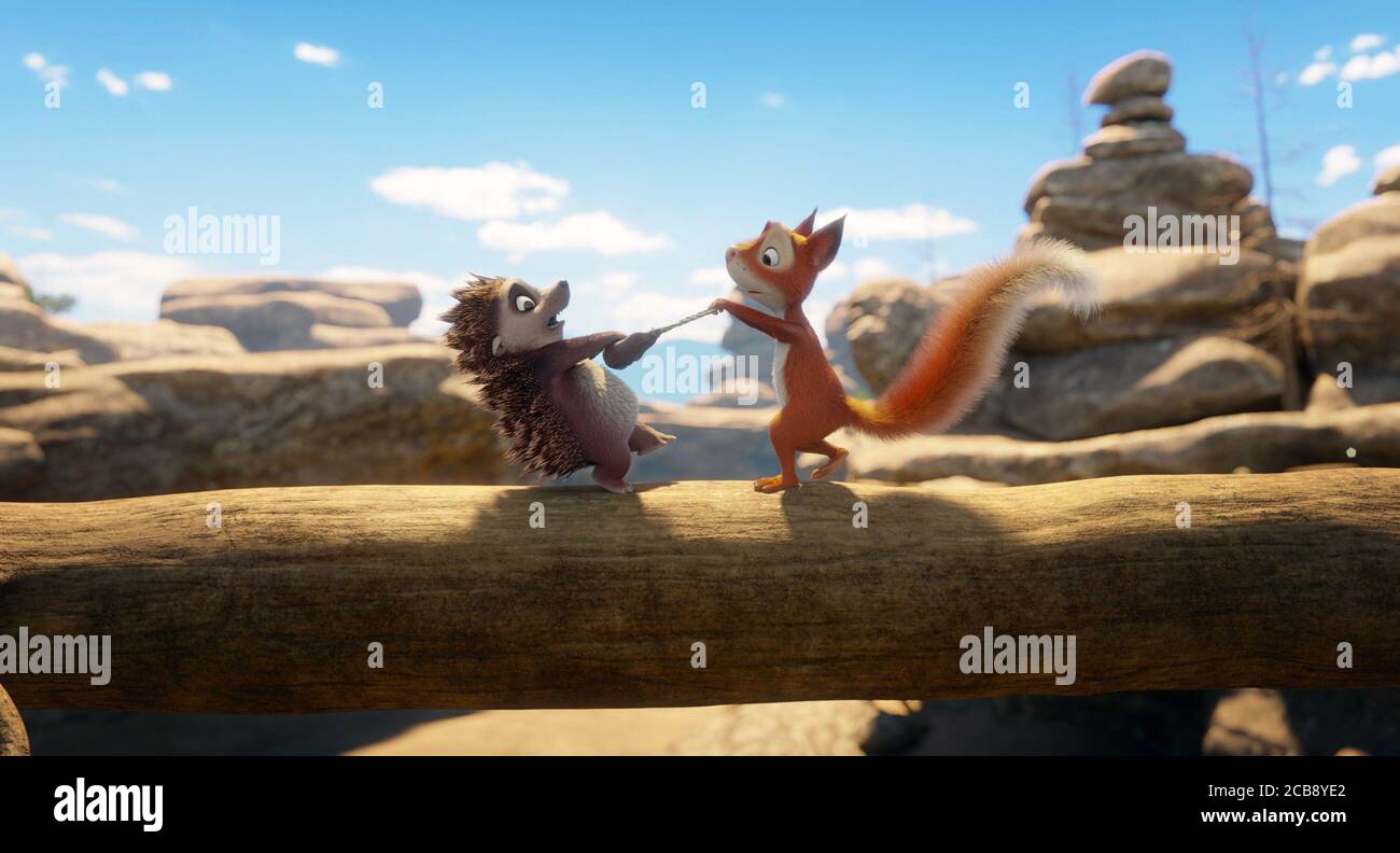 LATTE & THE MAGIC WATERSTONE, from left: Latte, Tjum, 2019. © Netflix ...