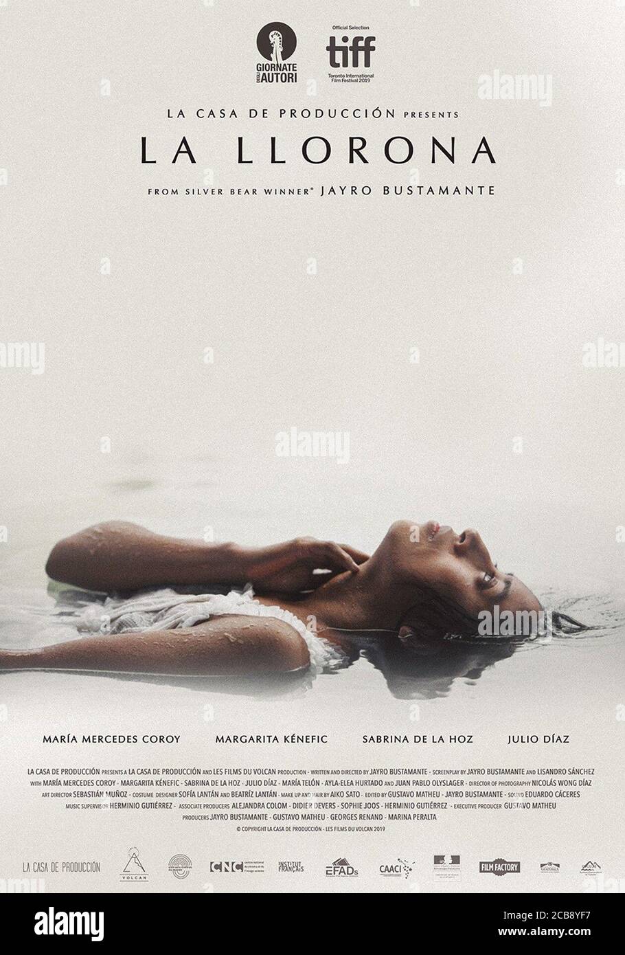LA LLORONA, International poster, Maria Mercedes Coroy, 2019. © Shudder ...