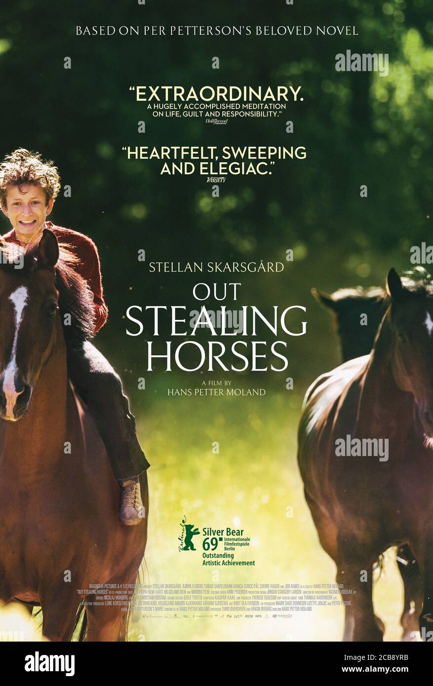 OUT STEALING HORSES, US poster, Jon Ranes, 2019. © Magnolia Pictures ...