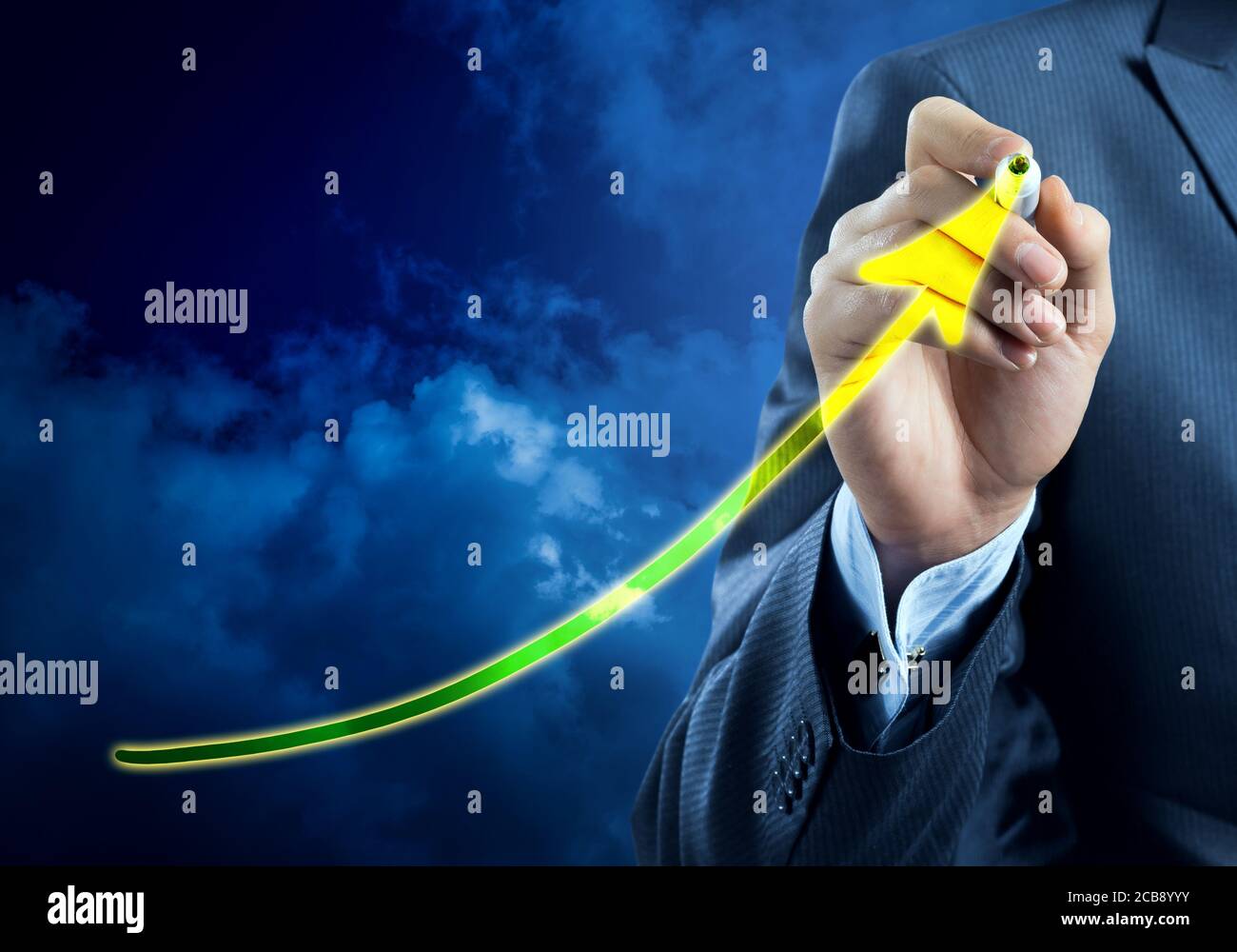 Growth and progress concept Stock Photo - Alamy