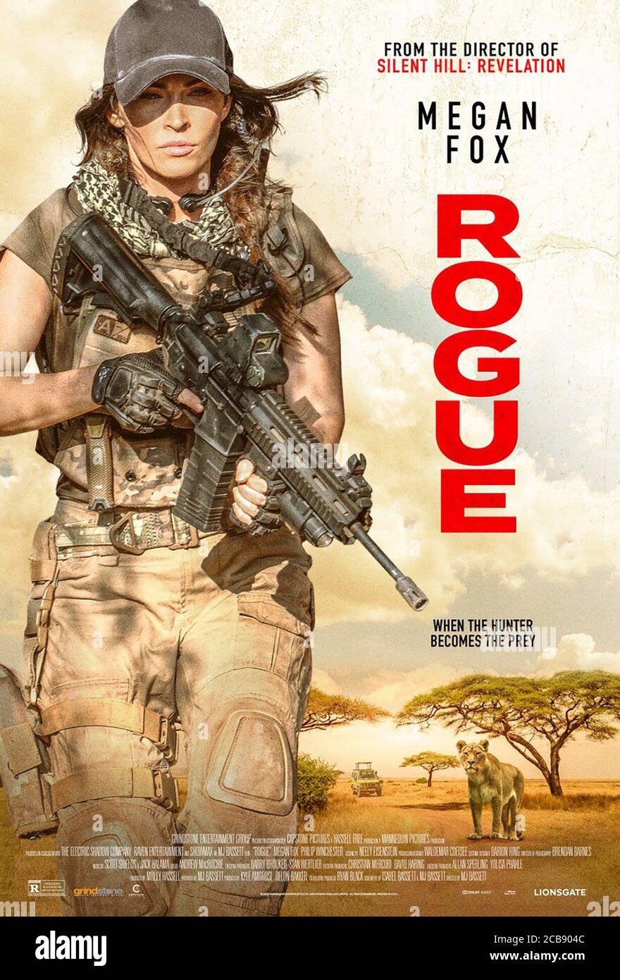 ROGUE, US poster, Megan Fox, 2020. © Lionsgate / Courtesy Everett ...