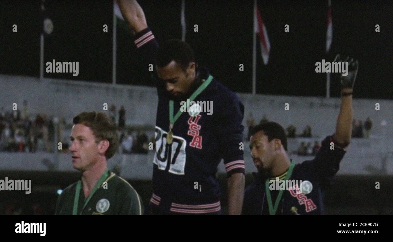 THE STAND: HOW ONE GESTURE SHOOK THE WORLD, from left: Peter Norman ...