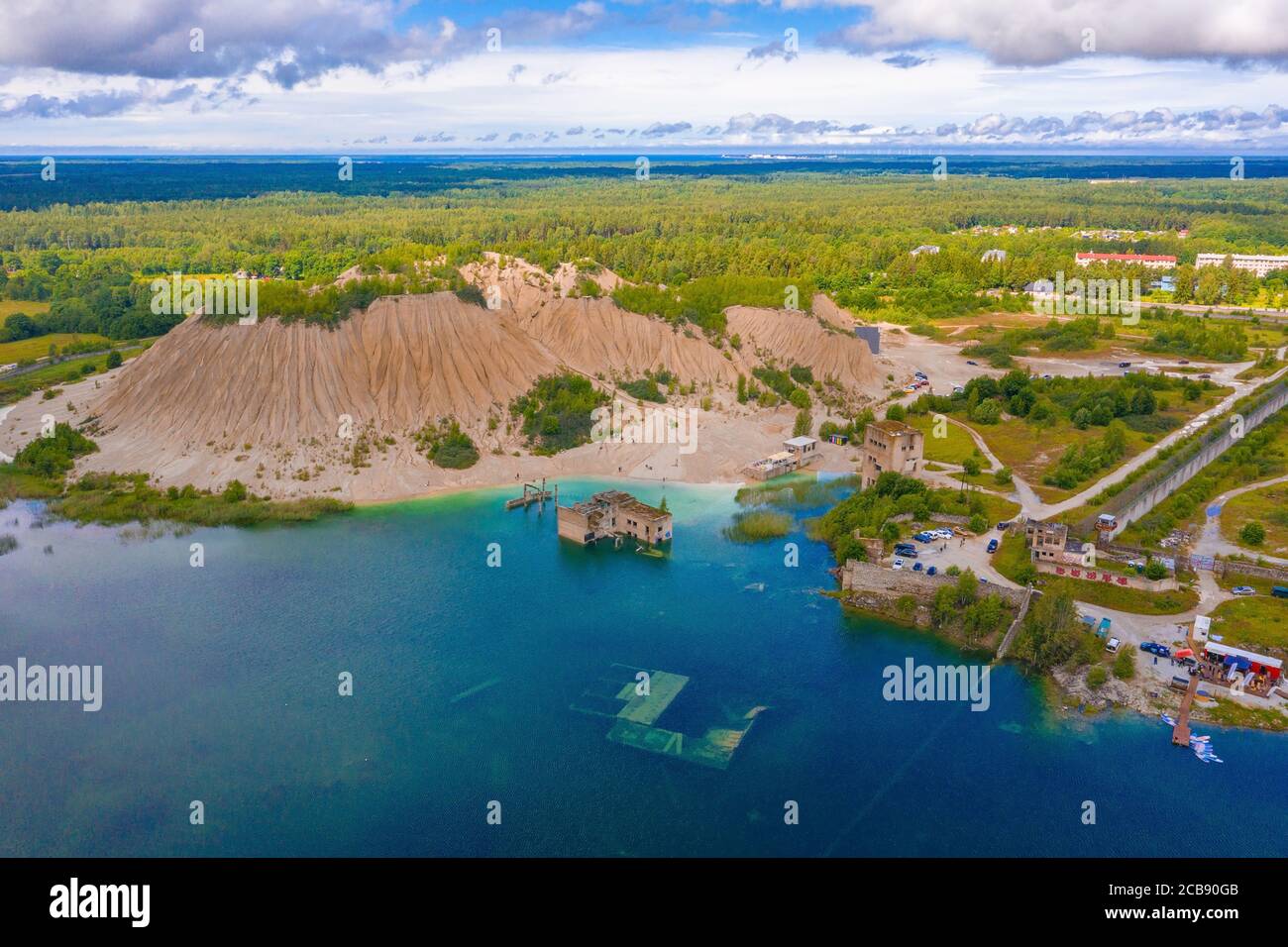 Underwater prison at rummu hi-res stock photography and images - Alamy