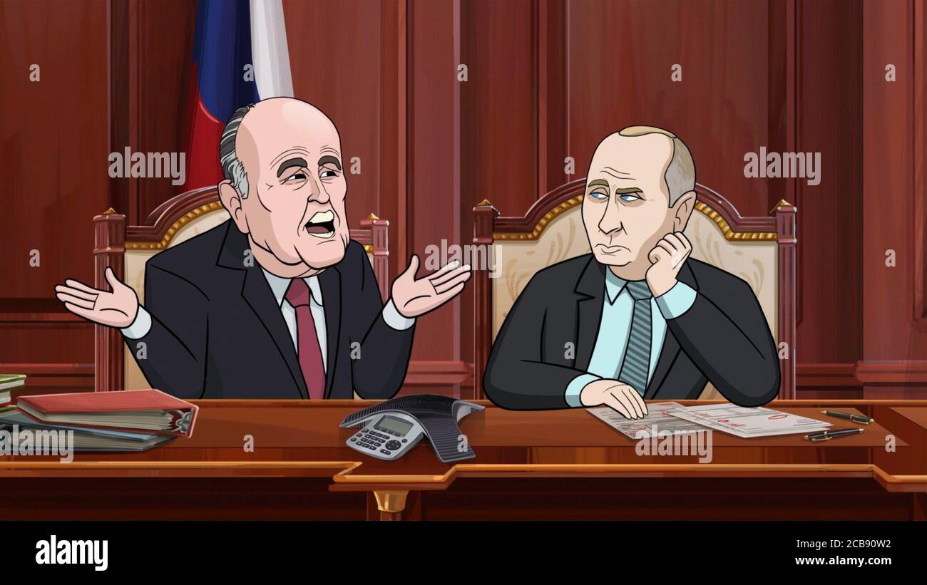 OUR CARTOON PRESIDENT, from left: Rudy Giuliani (voice: James Adomian ...