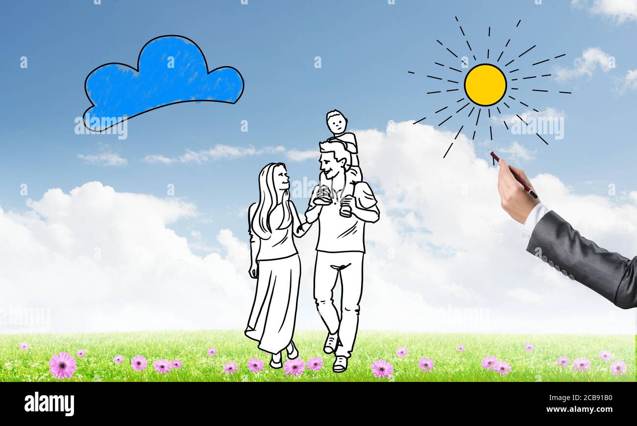 We are happy together Stock Photo - Alamy