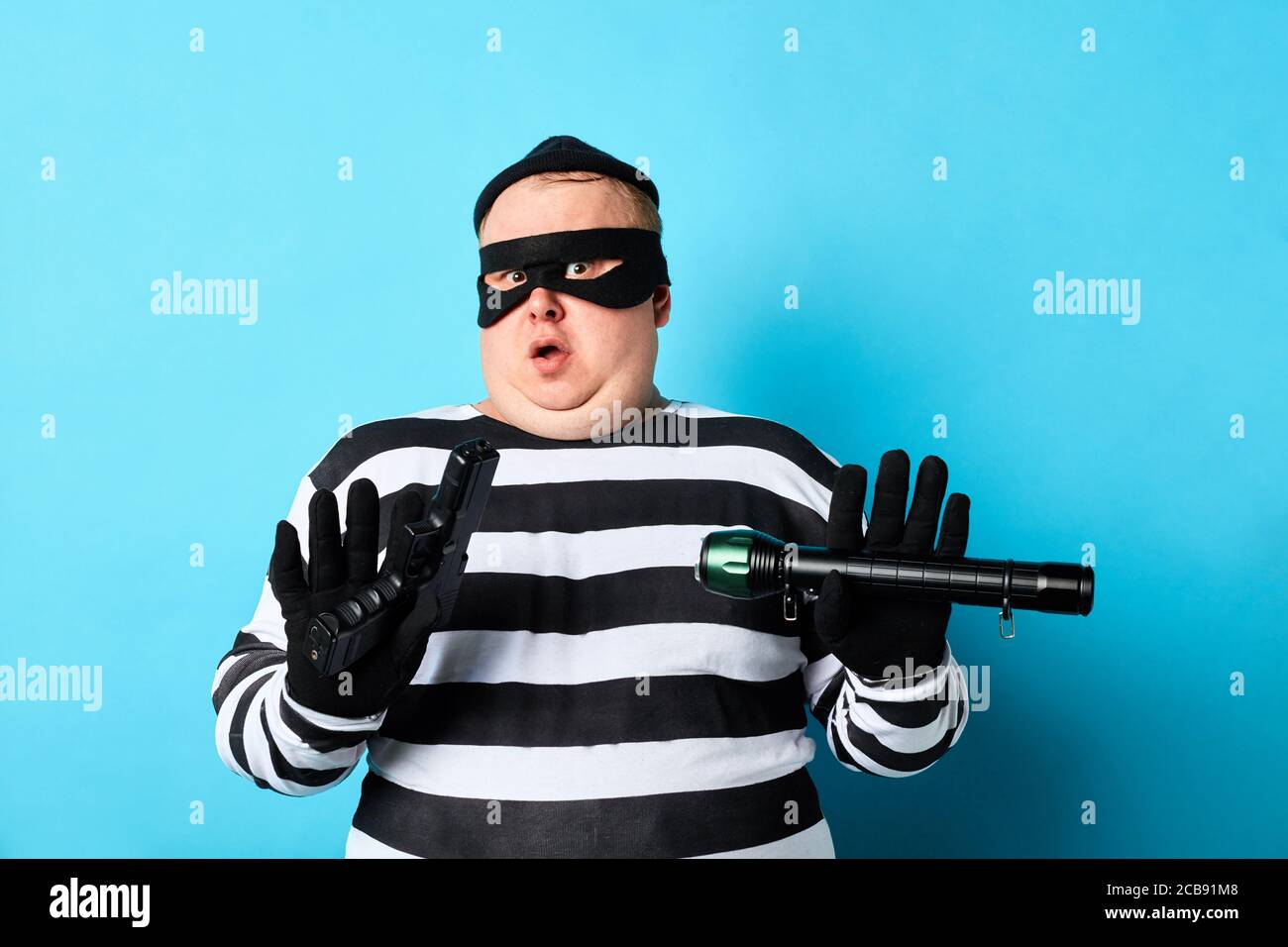 i'm not guilty.man refuses his criminal life.close up portrait ...