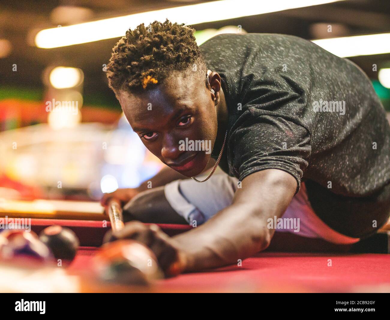 Billiards black hi-res stock photography and images - Alamy