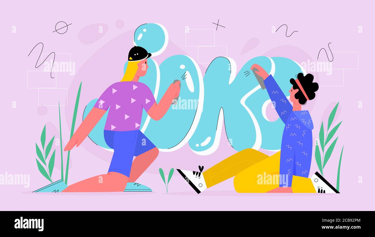 How To Draw Graffiti People