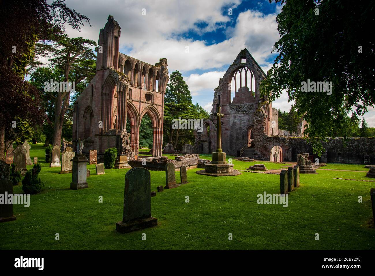 Dryburgh abbey haig hi-res stock photography and images - Alamy