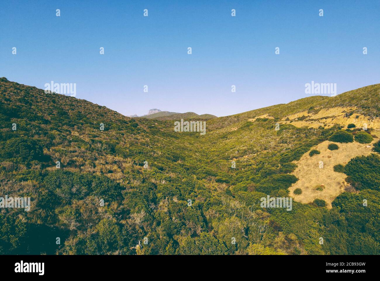 Beautiful shot of natural scenery, greenery hills Stock Photo - Alamy