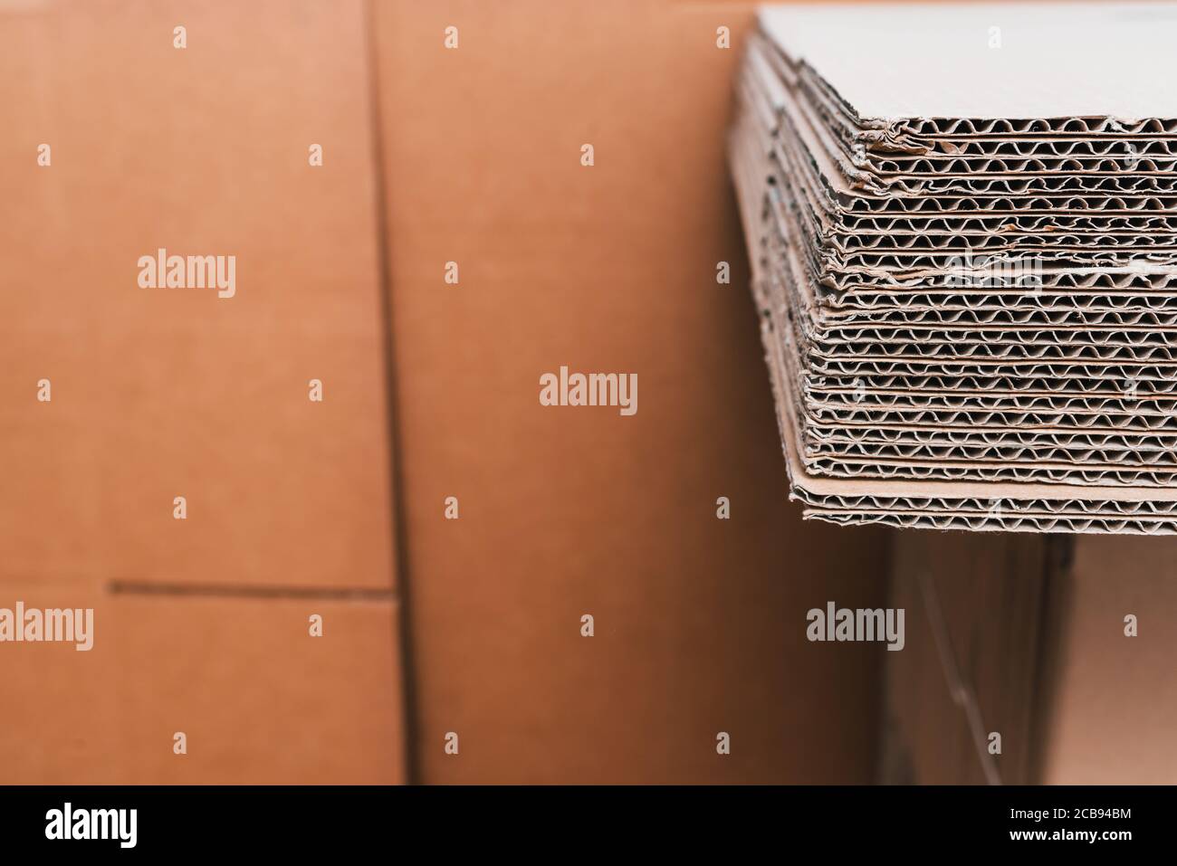 Folded cardboard boxes hi-res stock photography and images - Alamy