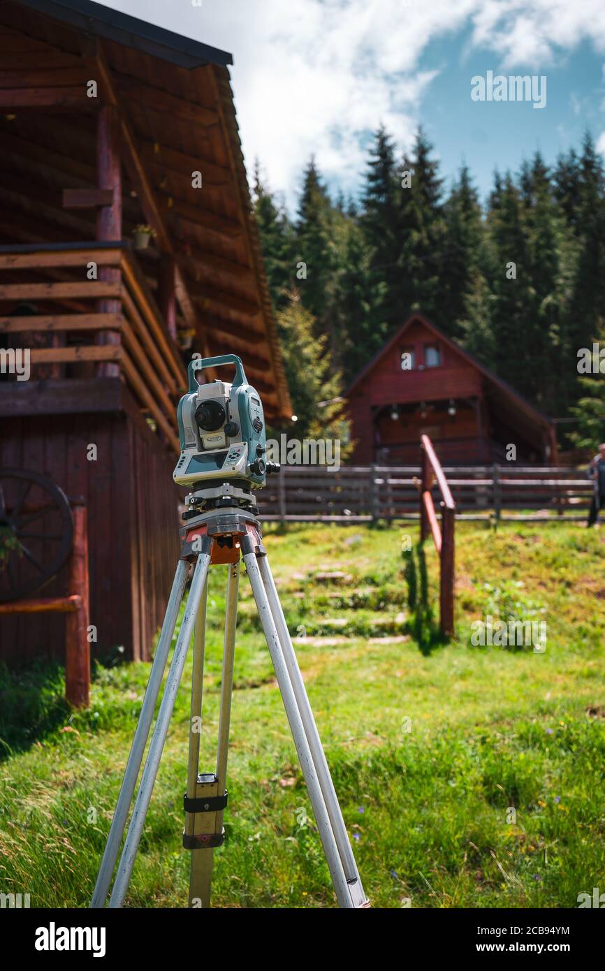 Geodetic works hi-res stock photography and images - Alamy
