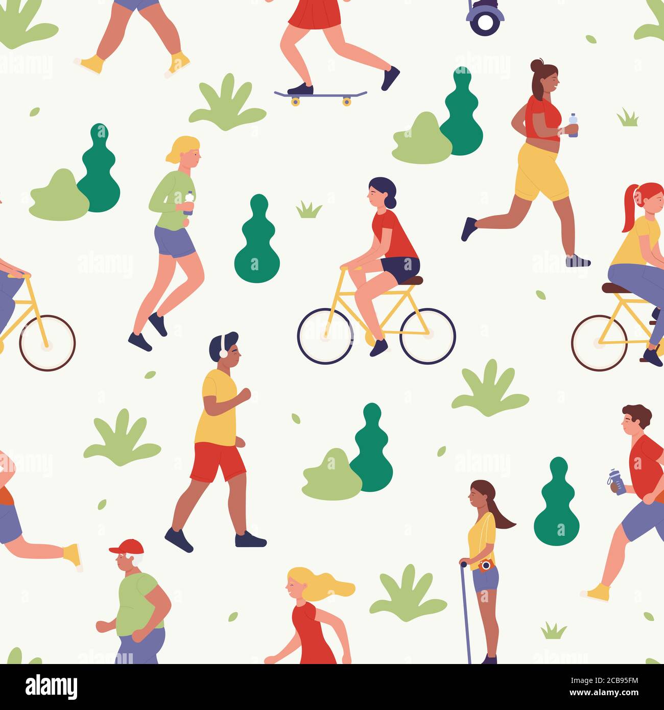 Mature fitness smiling Stock Vector Images - Alamy