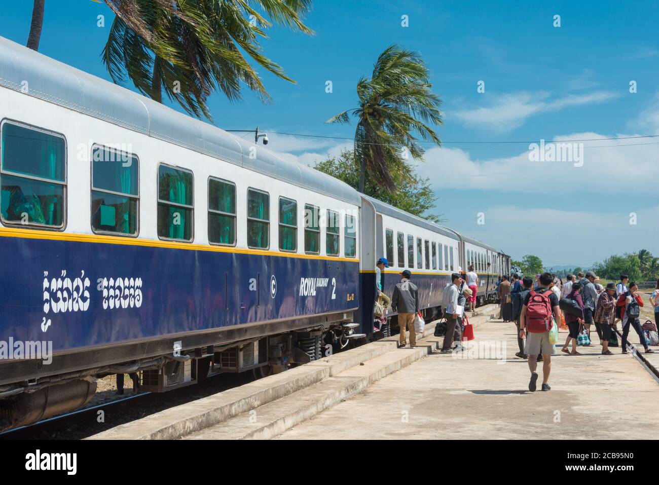 Kampot, Cambodia - Kampot Railway station in Kampot, Cambodia. Cambodia ...