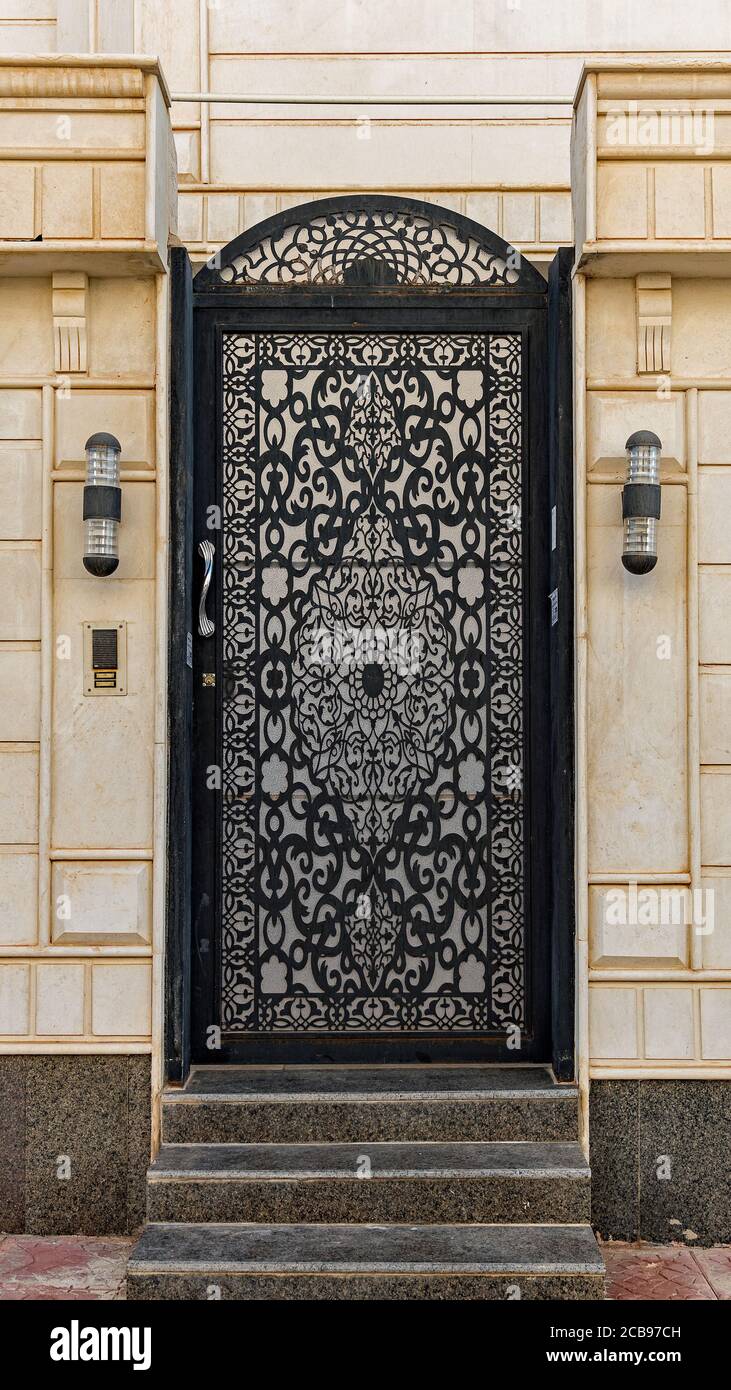 Saudi Arabian doors Stock Photo - Alamy