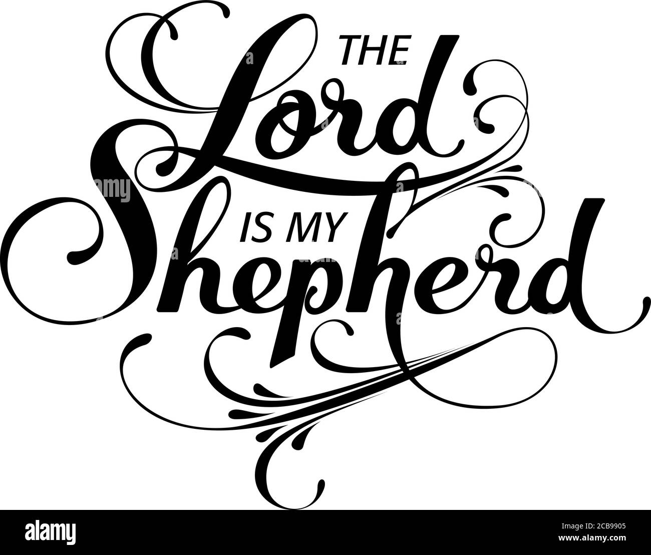 Custom calligraphy text Stock Vector Image & Art - Alamy