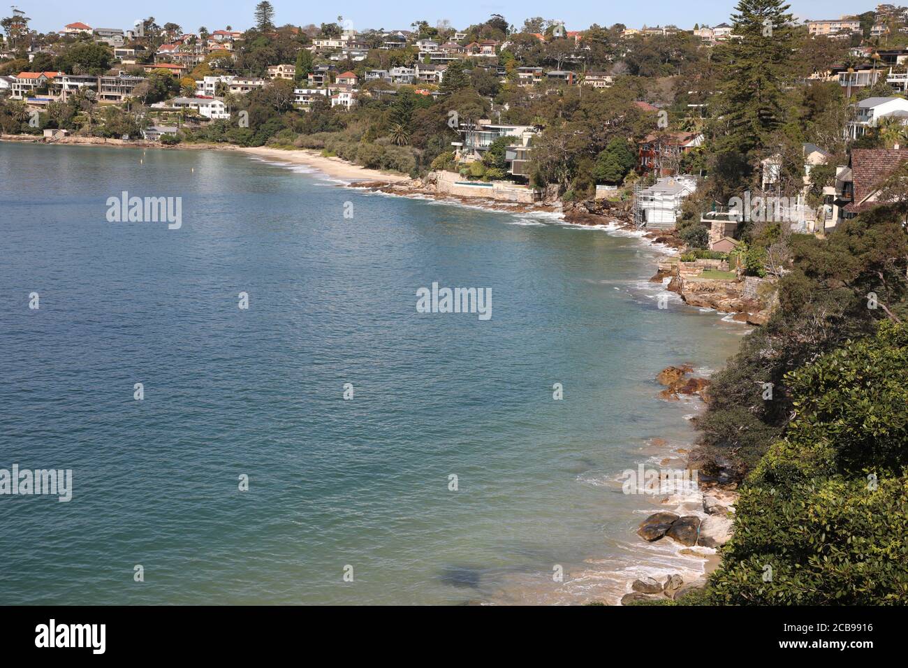 View of The Spit area of Mosman from Parriwi Road Stock Photo - Alamy