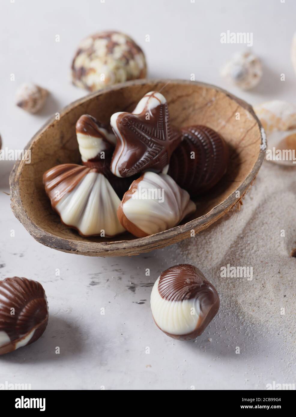 Sea shell sweets hi-res stock photography and images - Alamy