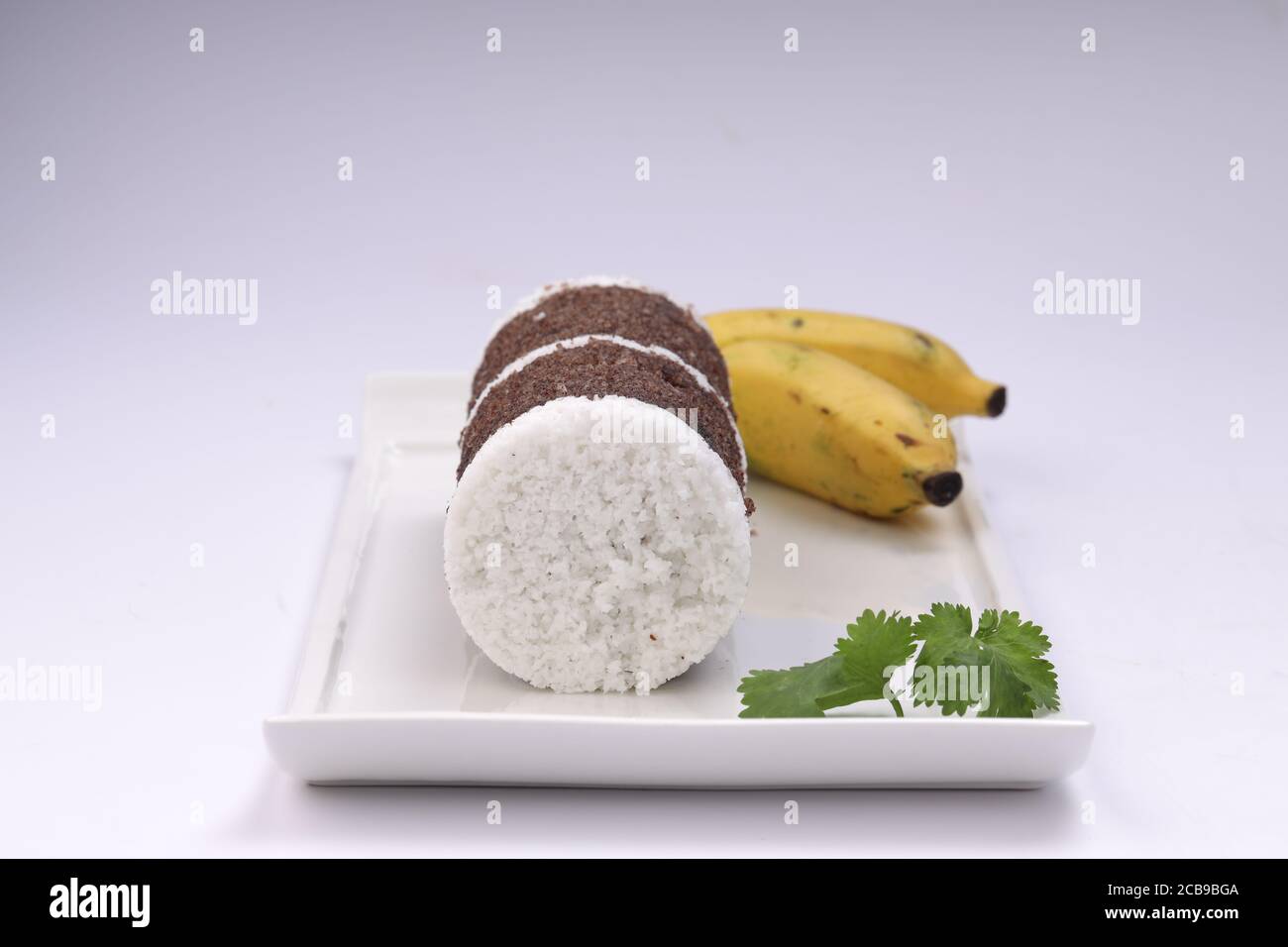 Ragi Puttu or Millet Puttu ,south indian breakfast made using finger ...