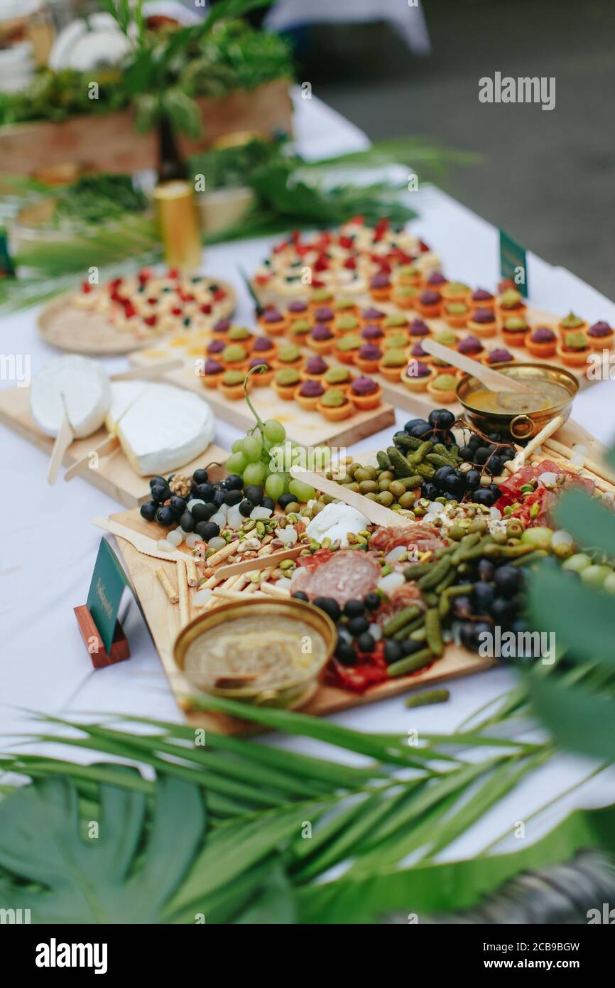 Finger food during celebration hi-res stock photography and images - Alamy