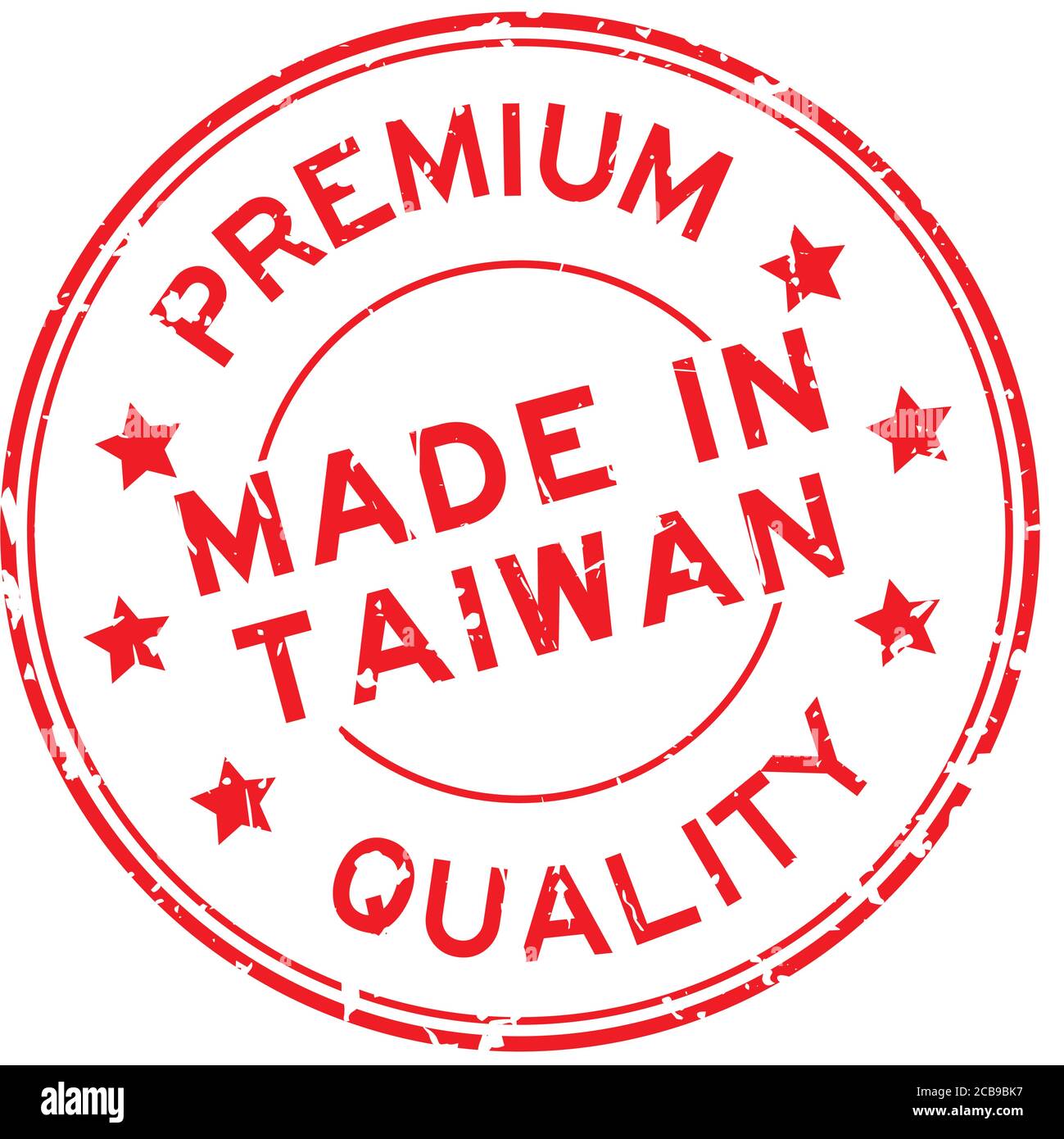 Made in taiwan label Stock Vector Images - Alamy