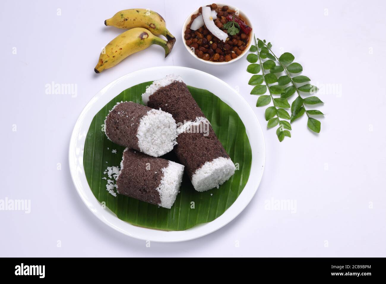 Ragi Puttu or Millet Puttu ,home made south indian breakfast made using ...