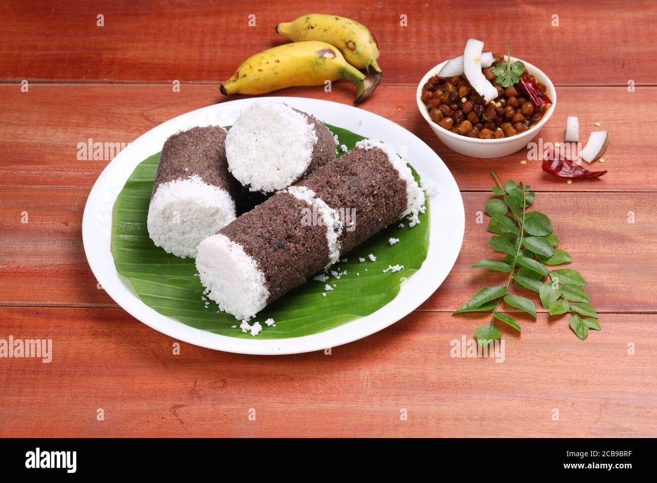 Ragi Puttu or Millet Puttu ,home made south indian breakfast made using ...