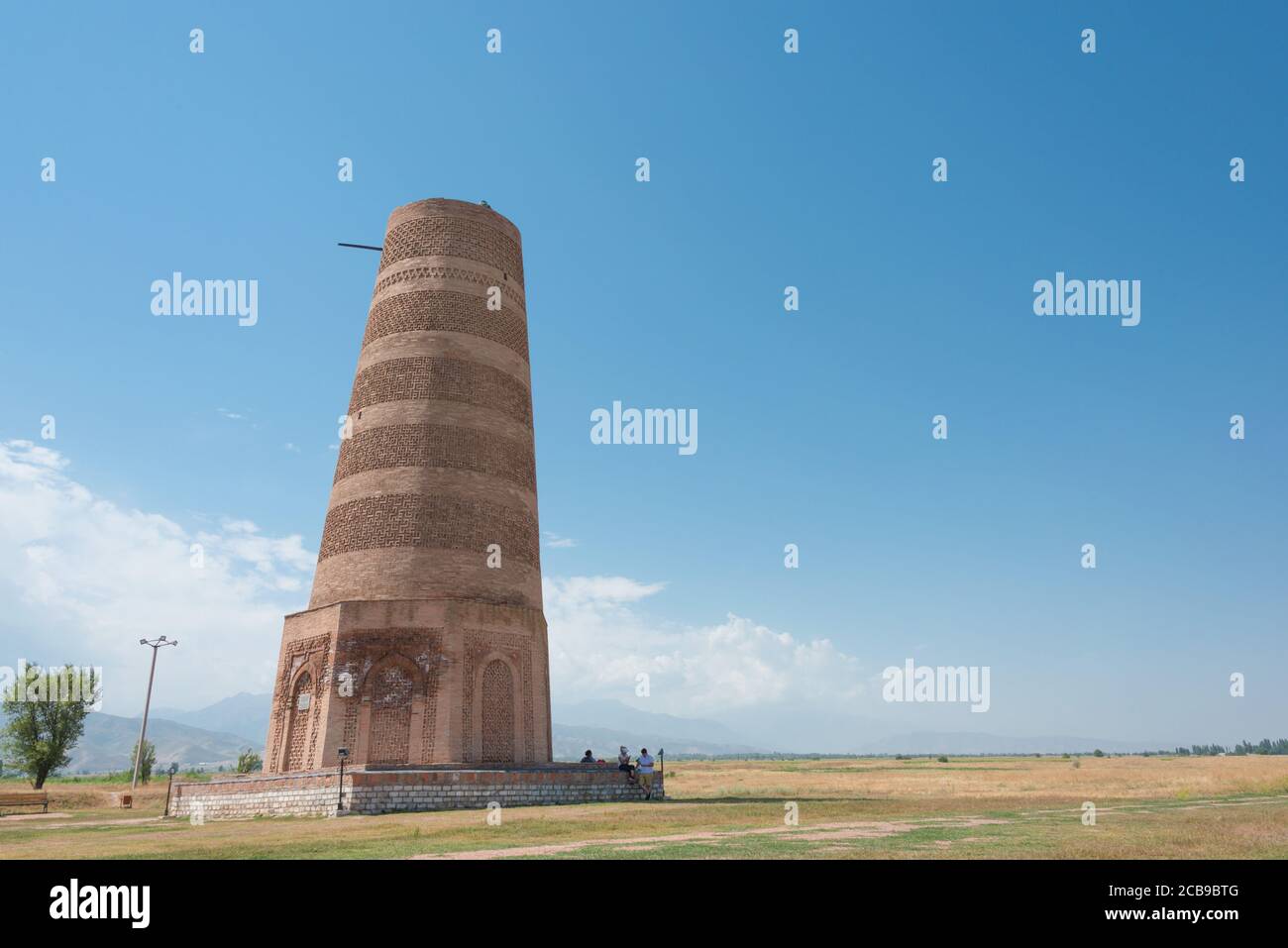 Tokmok, Kyrgyzstan - Ruins of Burana Tower in Tokmok, Kyrgyzstan. It is ...