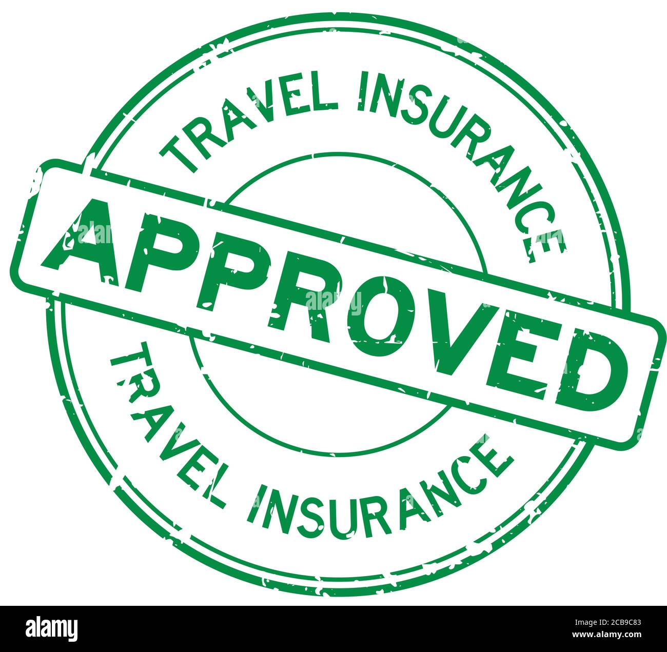Passport green approved stamp hi-res stock photography and images - Alamy