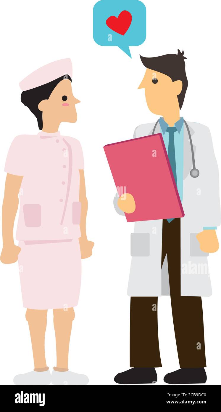 Doctor expresses his love for his coworker. Workplace relationship ...