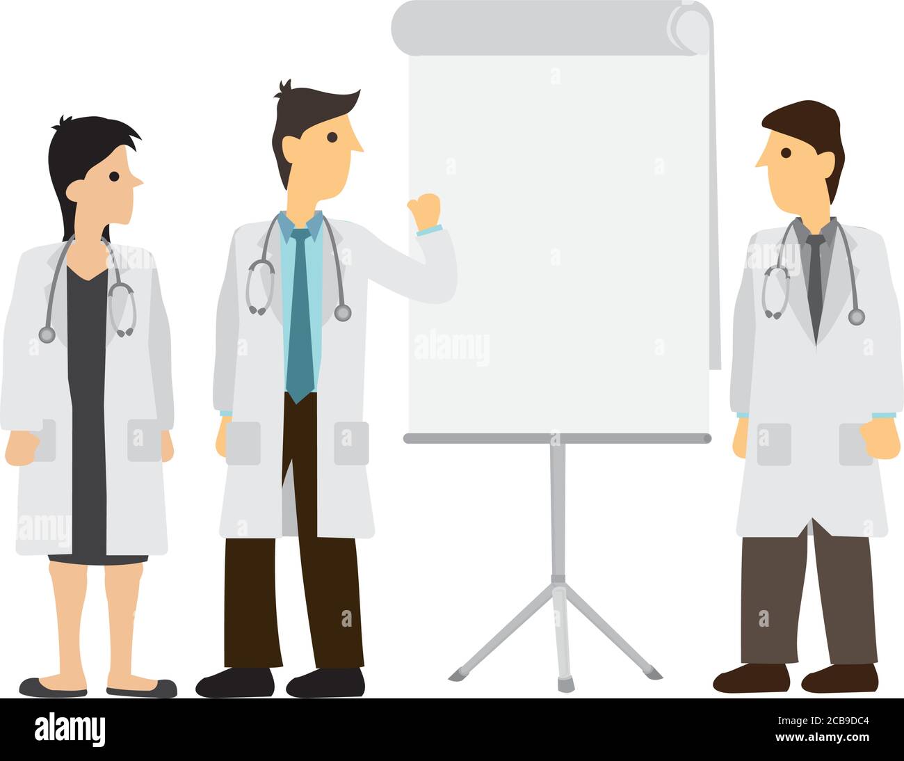 Doctor discuss with his colleagues. Concept of healthcare and medical ...