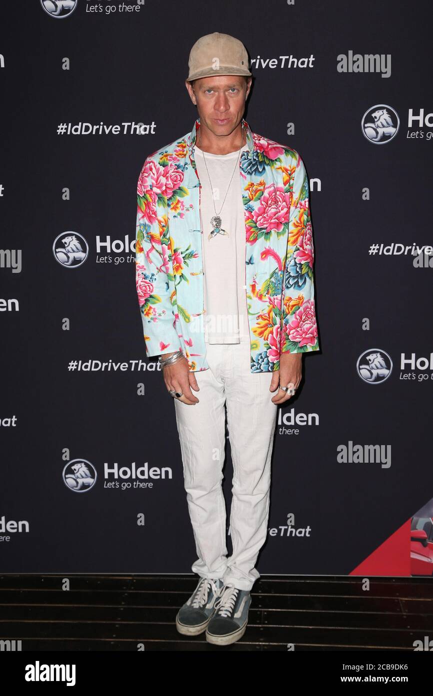 Dan Single attends the Holden Astra launch Stock Photo - Alamy