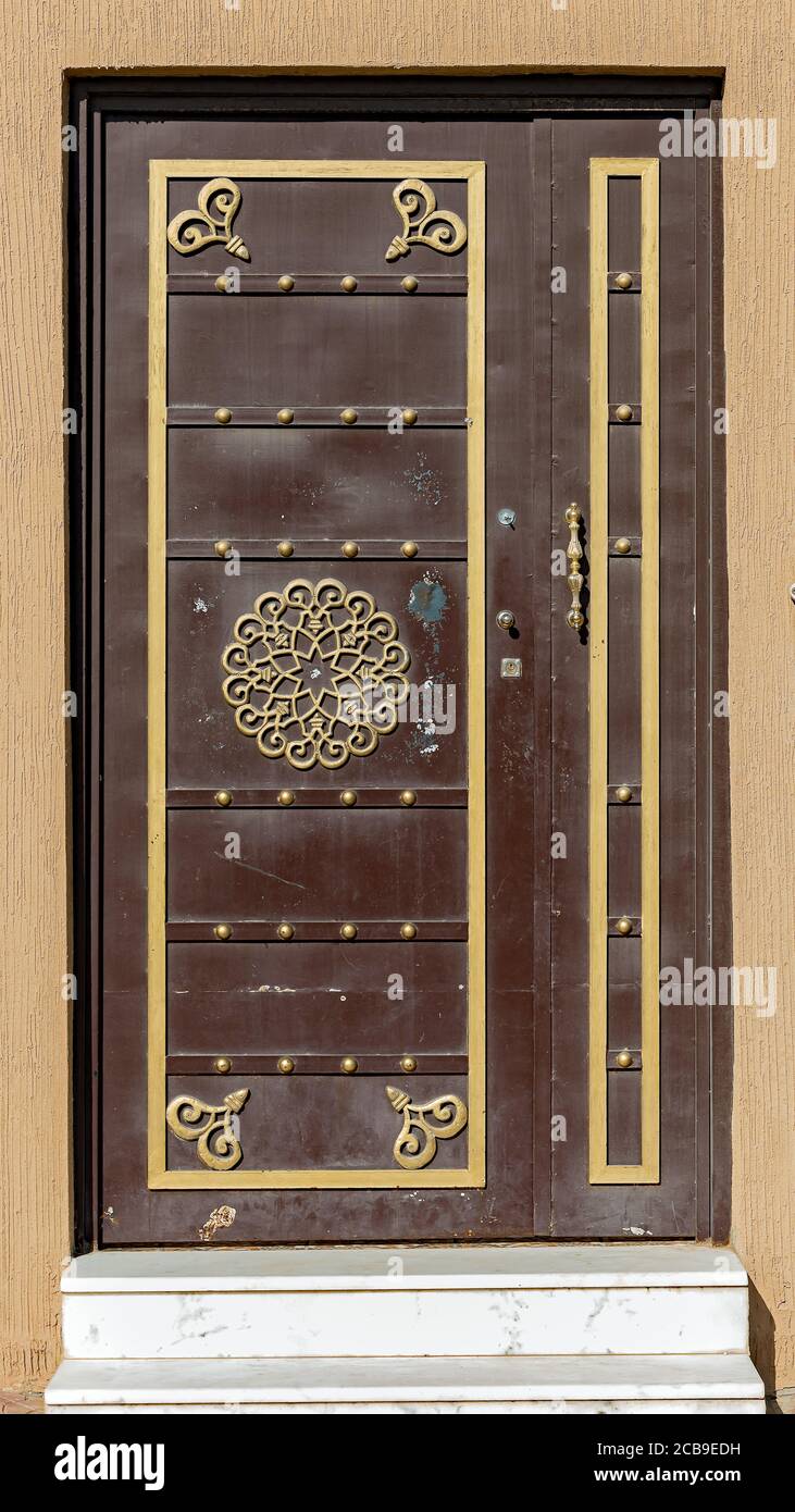 Saudi Arabian doors Stock Photo - Alamy