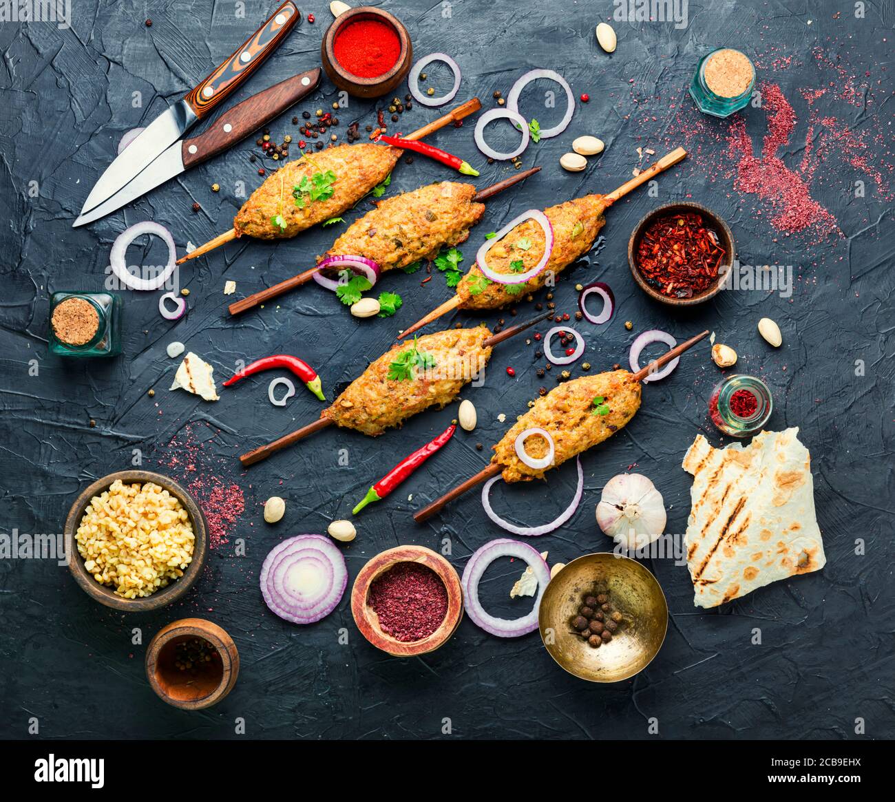 Kebab on a stick hi-res stock photography and images - Alamy
